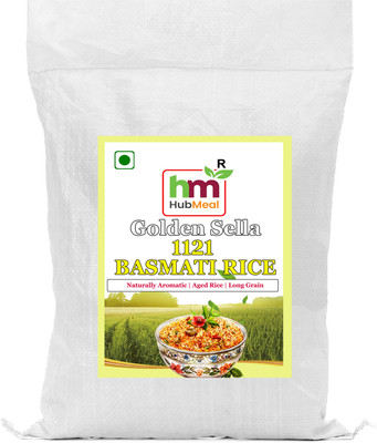 Hubmeal Premium 1121 Extra Long Grain Basmati Rice GOLDEN SELLA Aged ...