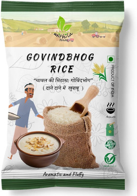 MITHILA FOODS Bihari Govind Bhog Rice-Aromatic, Fluffy & Non-Sticky-For ...