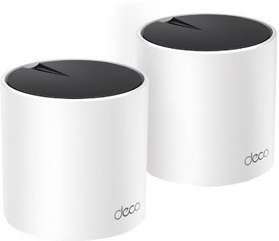 TP-Link Deco X55(2-pack) AX3000 Whole Home Mesh WiFi 6 System 3000 Mbps ...