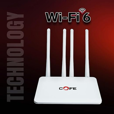 COFE CF-05-CT04 (Wi-Fi 6) Support 4G/5G Sim Wi-Fi Router Support Type-C ...