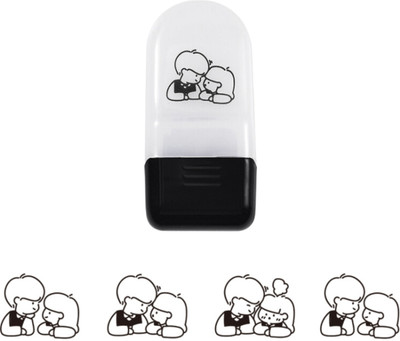 R H lifestyle Rolling Stamp Emoji Stamp Paper Stamp Couple Stamp ...