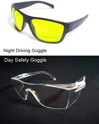 ExpressHub Pack Of 2 Sunglasses Night vision sunglass Power Tool Safety ...