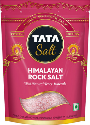 Tata Salt Himalayan Rock Pink Salt, With Natural Trace Minerals, Low ...