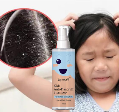 Newsio Kids Gentle Anti-Dandruff Shampoo for School-Going Children ...