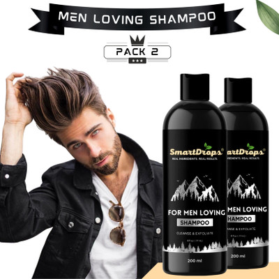 smartdrops Men Loving Anti Hair fall Shampoo and Dandruff Control For Men(400 ml) - PaisaWapas