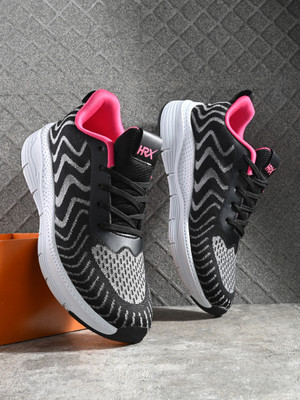 HRX by Hrithik Roshan 051 01 Running Shoes For Women(Black , 7) Lowest ...