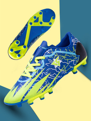 RUN SEVEN Football Shoes For Men(Blue , 5) Lowest Price in Online ...