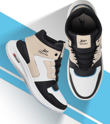 Zixer Men's High Top Ankle Retro Air Original Sneakers || Boys Long ...