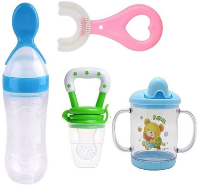 Tastan Infant Food Nibbler Teething Toy Feeding Pacifier and Plastic ...