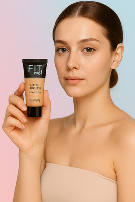 Bridester Fit Me Matte + Poreless Liquid Foundation for Normal to Oily ...