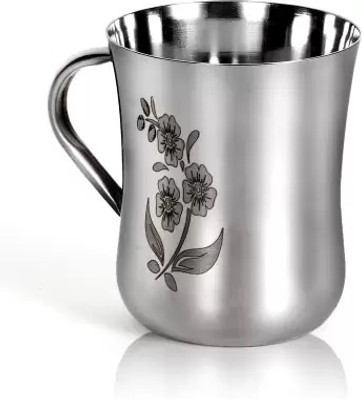 Pack of 1 Stainless Steel Stainless Steel HEAVY GAUGE LASER PRINT TEA ...