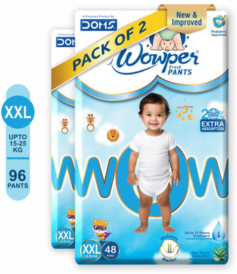 Wowper Baby Diaper Pants? |up to 12 hrs Absorption |15-25 Kg | Super ...