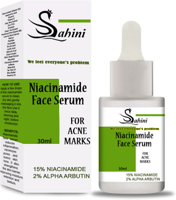 sahini 15% Niacinamide Serum With Alpha Arbutin For Acne Marks And ...
