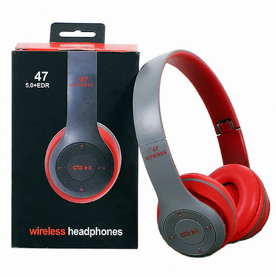 P-47 Wireless Sports Headphone Foldable Handsfree with Calling ...