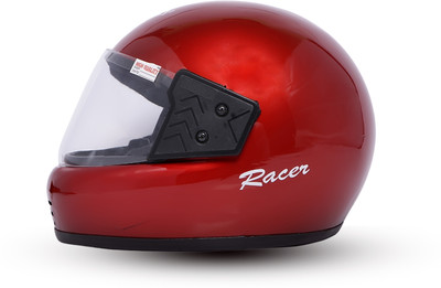 fuery FULLFACE 6 JALI ISI HELMET PLAIN GLOSSY FOR MEN WOMEN Motorbike ...