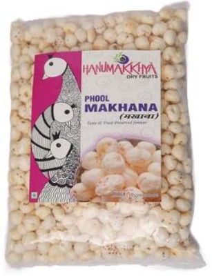 Hanumakkhya 100gm Jumbo Lotus Seeds/ Fox Nuts Phool Makhana (Pop ...