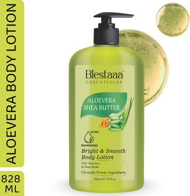 blestaaa essentialss Soothing Aloe Vera Shea Butter Body Lotion for ...