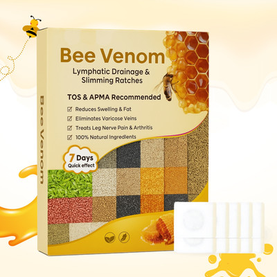 Hukkyo Bee Venom Green Detox Foot Patch Soothes Achy Feet After Long ...