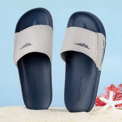 RED TAPE Men Slides(Grey , 10) Lowest Price in Online , India- Reviews ...