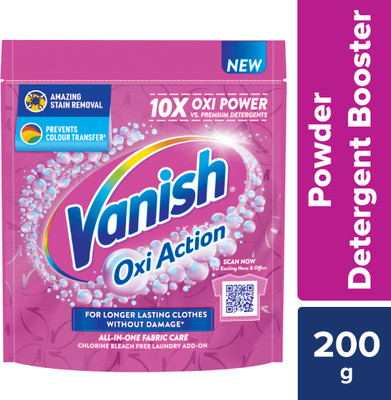 Vanish All in One Powder Detergent Booster - 200 g Stain Remover ...