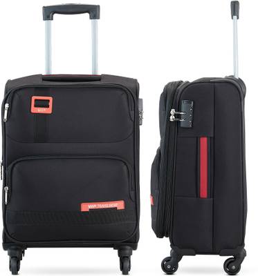 VIP Domina Durable Polyester Soft sided Cabin Luggage Smooth Spinning ...