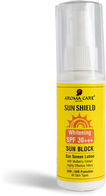 AROMA CARE Sunscreen - SPF 50 PA+++ sun shield whitening SPF 30(100 ml ...