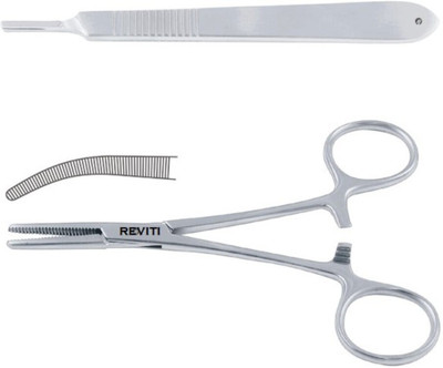 REVITI Artery Forceps Curved , Bp Handle 6 Inch Hemostats Forceps ...