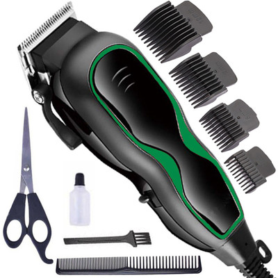 YUHJ Heavy Duty Beard Shaver Corded Trimmer Electric Clipper For Men ...