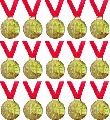 Fitdex Medals for School Competition Sports Events Set of 15 No. Gold ...