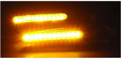 JAQUMA Side, Front LED Indicator Light for Honda, Hero, TVS, Bajaj, KTM ...