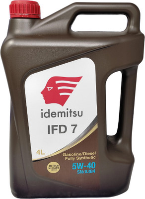 IDEMITSU IFD7 5W40 Fully Synthetic Engine Oil For Petrol & Diesel Car 4 ...
