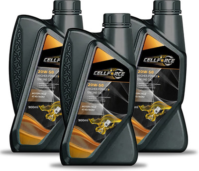 CELLFORCE 20W50 Advance Synthetic High Performance 4-Stroke Lubricant ...