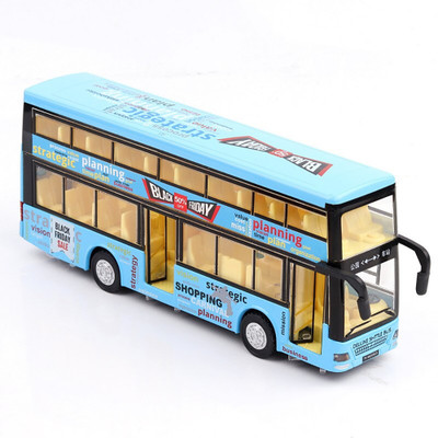 DEZICON ECOM Diecast Metal Alloy London double decker Bus Collection ...