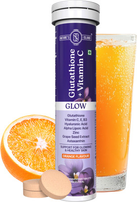 Nature's island Glow Glutathione Tablets for Glowing Skin ...