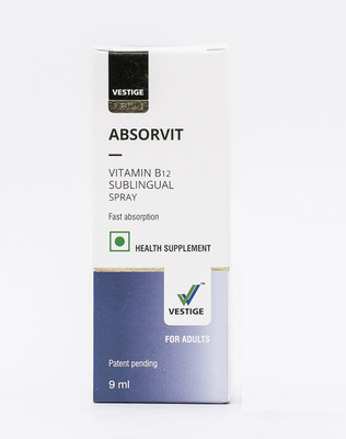 Vestige Prime Absorvit Vitamin B12 Sublingual Spray (Vitamin B12)(9 ml ...