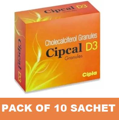 gementis CIPLA CIPCAL D3 CALCIUM SUPPLEMENT GRANUELS (10SACHETS ...