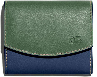 DailyObjects Women Casual Blue, Green Artificial Leather Wallet(4 Card ...
