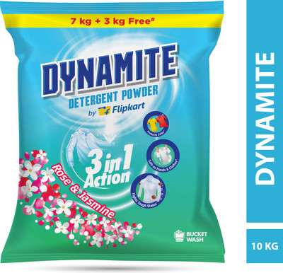 Dynamite by Flipkart Bucket Wash Detergent Powder 7 kg - PaisaWapas