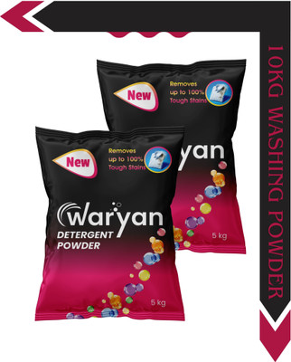 WARYAN Detergent Powder 10 kg | Removes Tough Stains, High Clean powder ...