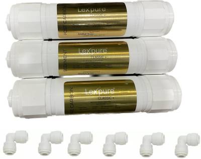 AQUANZA Lexpure Classic Plus Pre Sedi and Post inline Filter and 6 ...