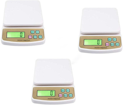 Hgfyt 15 KG electronic weighing kitchen machine pack of 3 Weighing ...