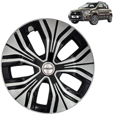 PRIGAN Etios Cross Signature Silver Black 15 INCH Wheel Cover For ...