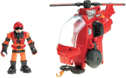 New goods listing RESCUE HEROES 2005 MOBILE FORCE HAL E COPTER FIGURE ...
