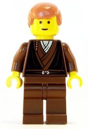 LEGO Anakin Skywalker (Padawan Braid Pattern) - Star Wars Figure ...