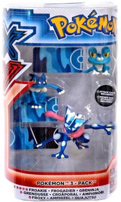 FUNSKOOL Pokemon - Pokemon . Buy Pokemon 3 Pack Froakie Frogadier ...