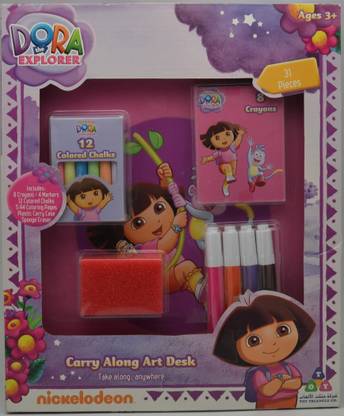 DORA Carry Along Art Desk - Carry Along Art Desk . Buy Dora, Boots toys ...