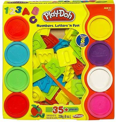 Hasbro Play-Doh Numbers Letters n Fun - Play-Doh Numbers Letters n Fun ...