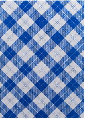 ColorSplash A4 blue checks design printed paper - A4 blue checks design ...
