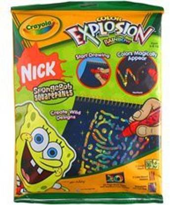 CRAYOLA : Color Explosion Rainbow - SpongeBob - : Color Explosion ...