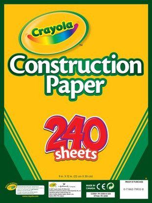Crayola Construction Paper